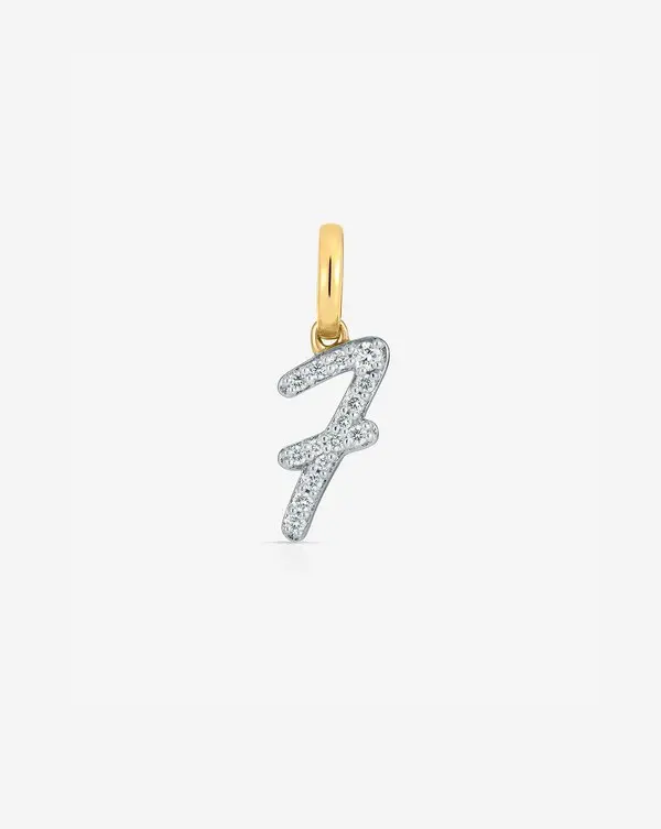 Ring Concierge Diamond Number Pendant - One-color