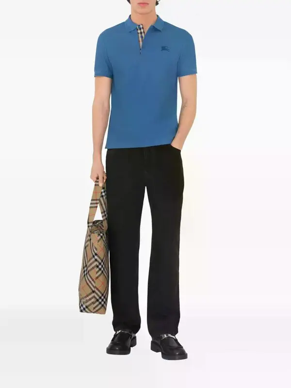 Burberry Ekd Polo Shirt - Blue