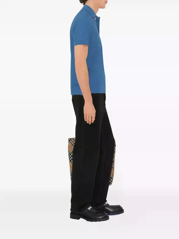 Burberry Ekd Polo Shirt - Blue