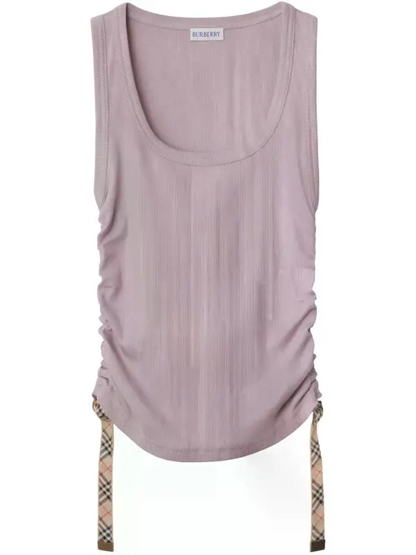 Burberry Jersey Tank Top - Pink