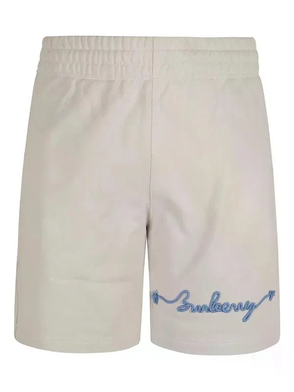 Burberry Logo Detail Shorts - Blue