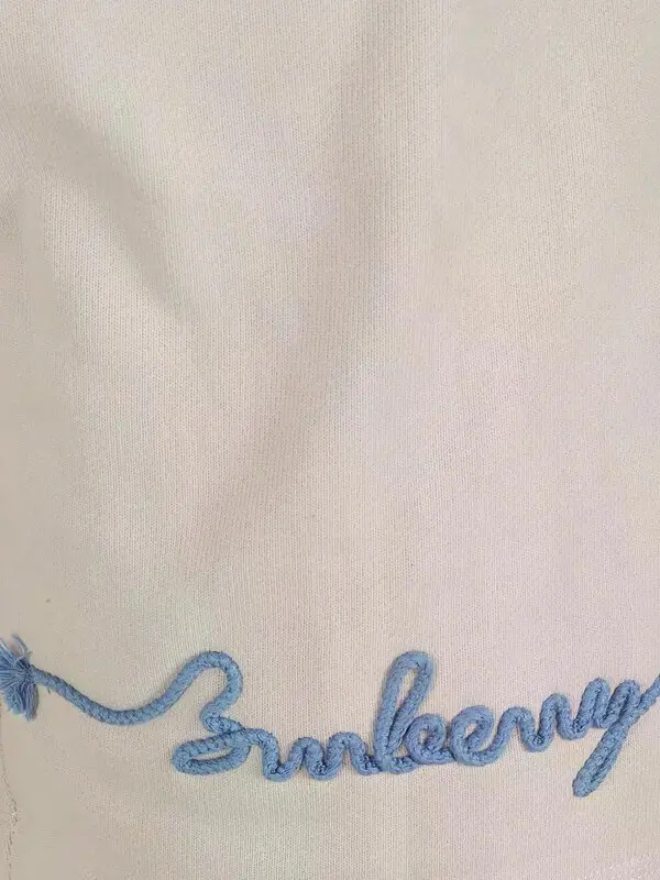 Burberry Logo Detail Shorts - Blue