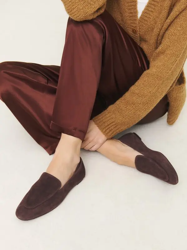 REFORMATION Kat Soft Loafer Round Toe Slip-on