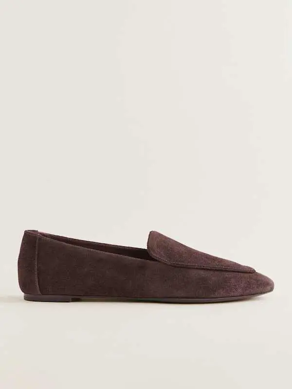 REFORMATION Kat Soft Loafer Round Toe Slip-on