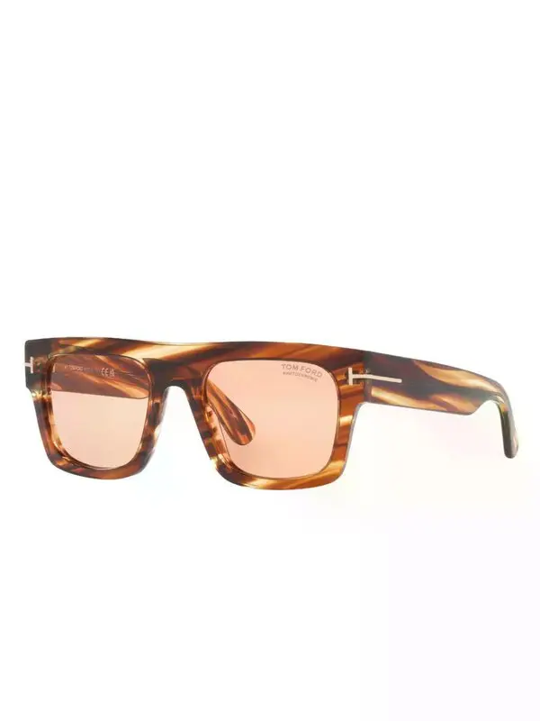 TOM FORD Fausto Square-frame Sunglasses - Green