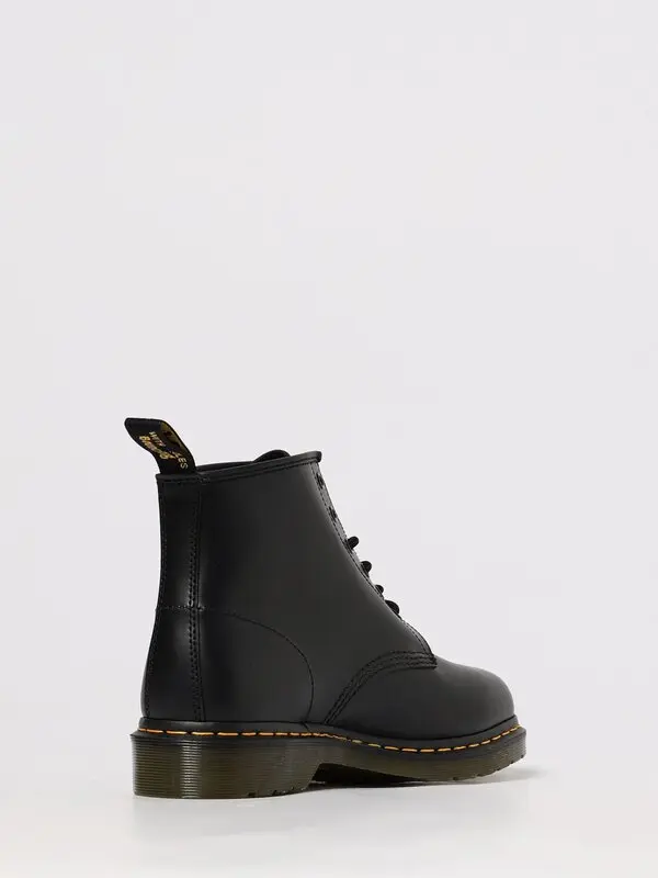 Dr. Martens Leather Lace Up Boots - Black