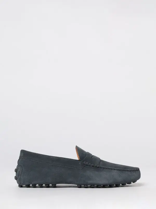 TOD'S Suede Loafers - Blue