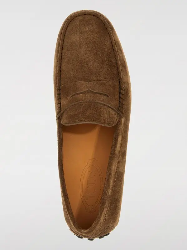 TOD'S Suede Loafers - Earth