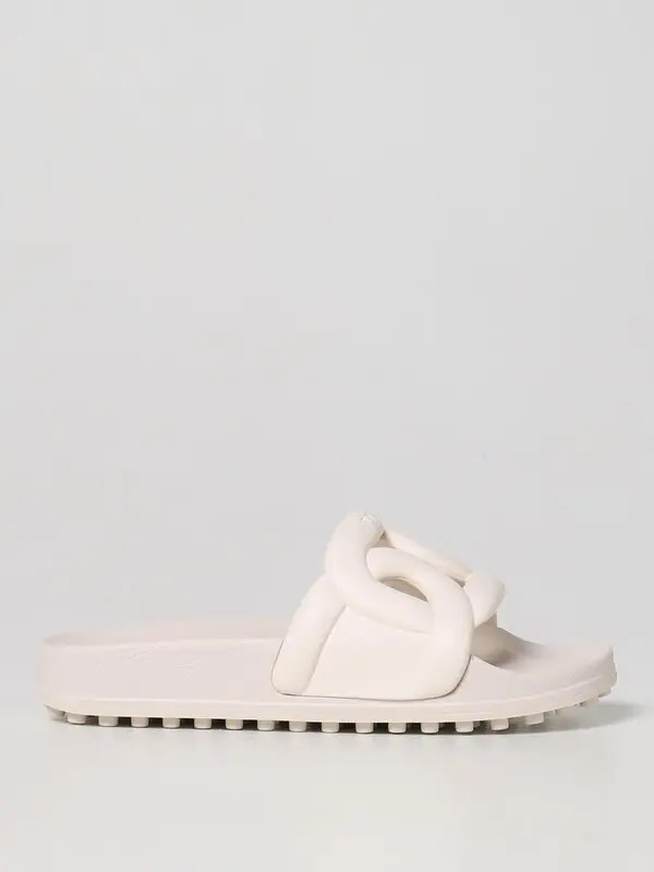 TOD'S Flat Sandal - White