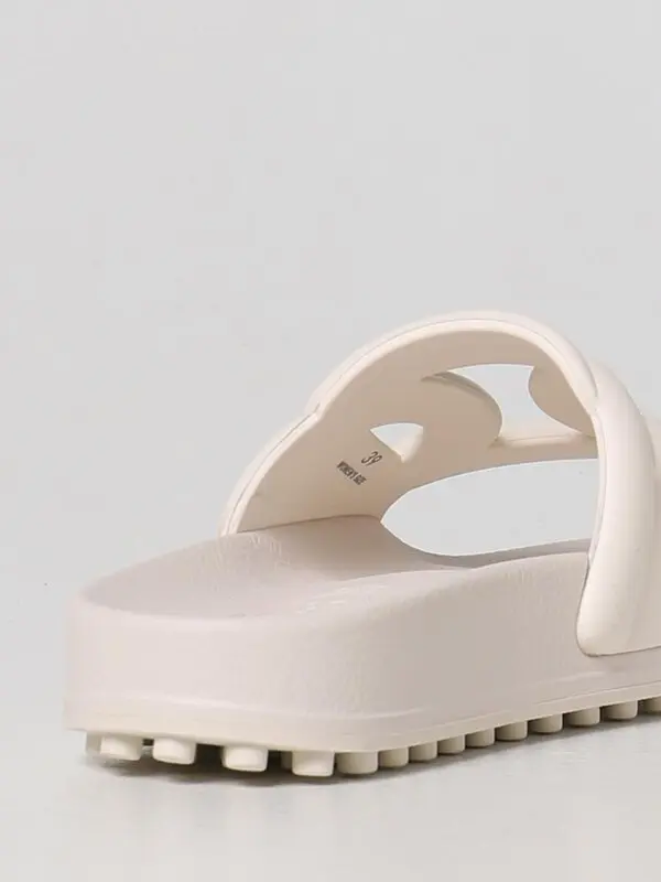 TOD'S Flat Sandal - White