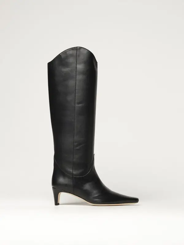 Staud Knee High Boots - Black