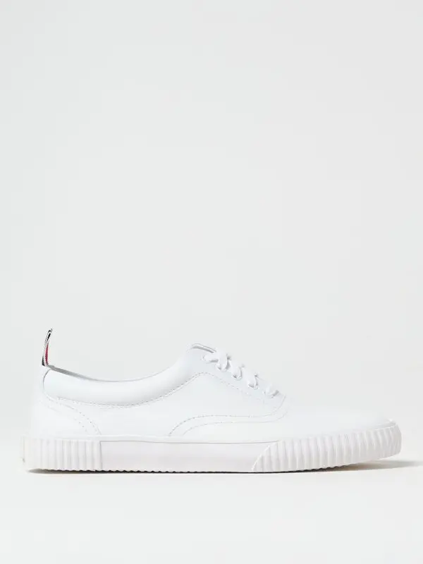 Thom Browne Leather Sneakers - White
