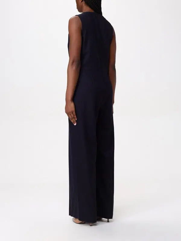Theory Sleeveless Wide-leg Jumpsuit - Blue