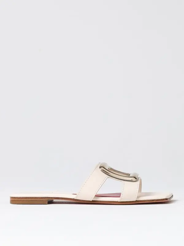ROGER VIVIER Flat Sandal - White