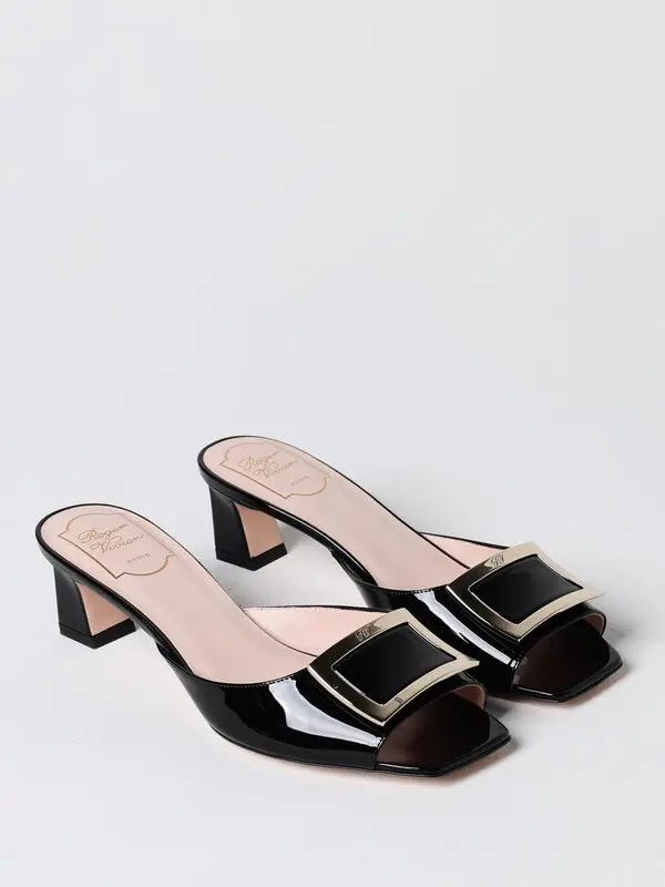 ROGER VIVIER Heeled Sandal - Black
