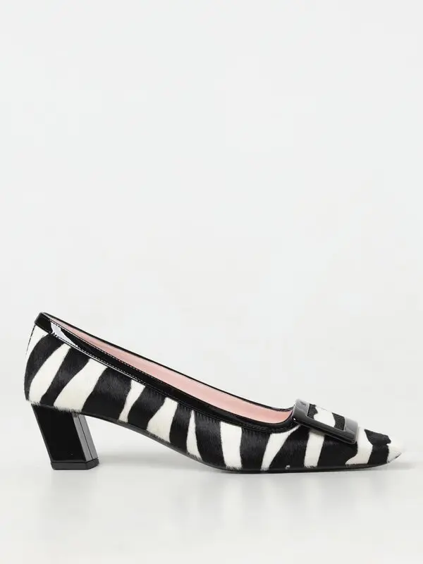 ROGER VIVIER Buckled Pumps - White