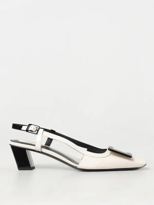 ROGER VIVIER Slingback High Heel Shoes - Black