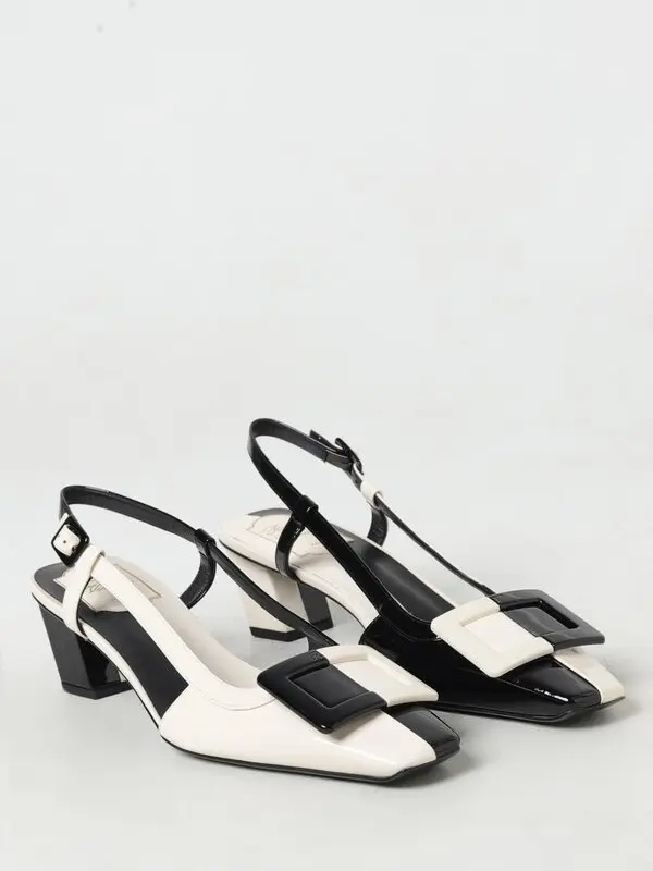 ROGER VIVIER Slingback High Heel Shoes - Black