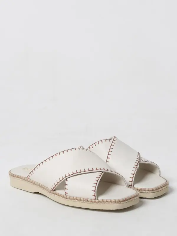 Hogan Flat Sandal - White