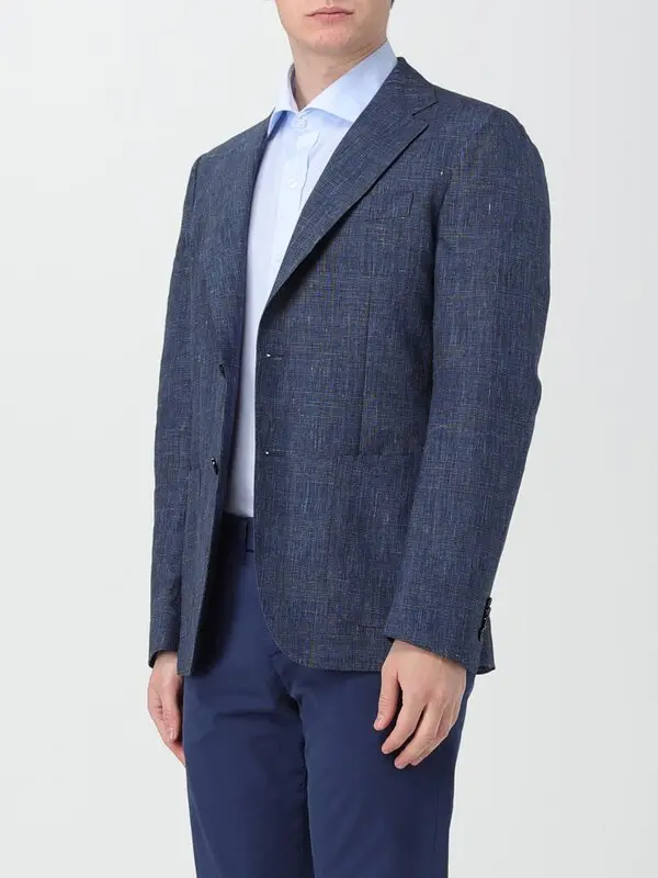 FAY Tailored Jacket - Blue