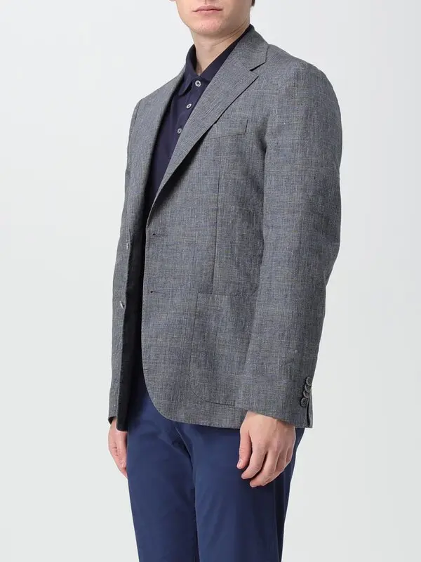 FAY Tailored Jacket - Charcoal