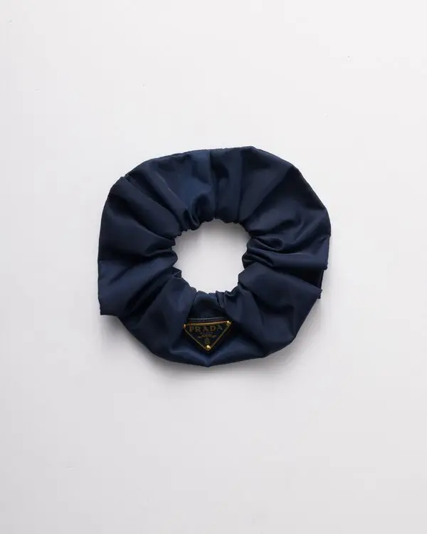 Prada Re-nylon Scrunchie - Blue
