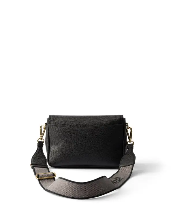 Prada Leather Shoulder Bag - Black