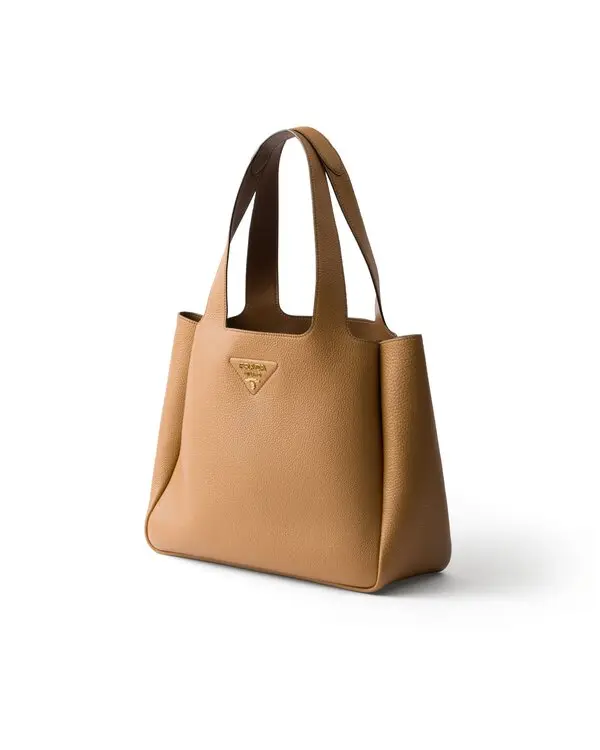 Prada Medium Leather Tote Bag
