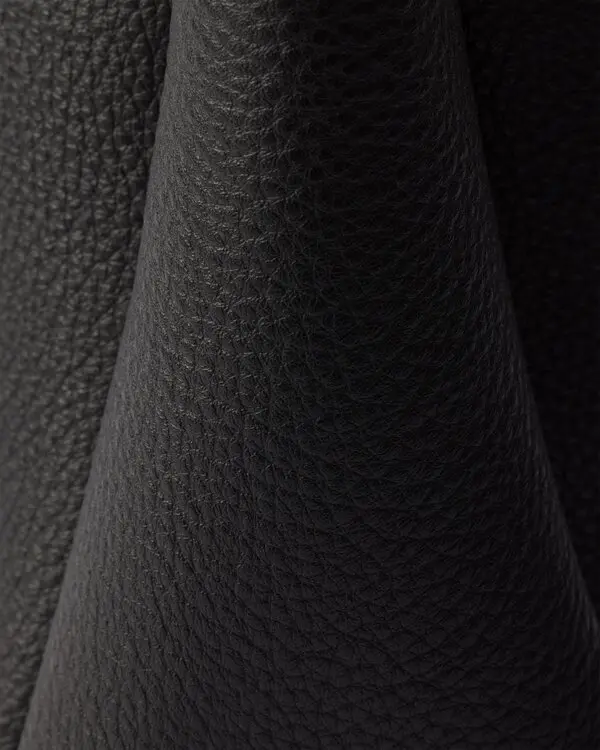 Prada Mini Leather Handbag - Black