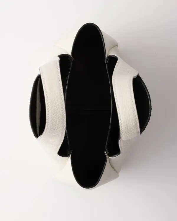Prada Liaisons Mini Leather Handbag - White