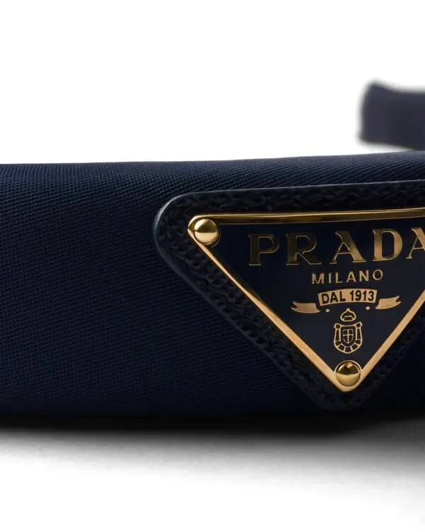 Prada Re-nylon Headband - Blue
