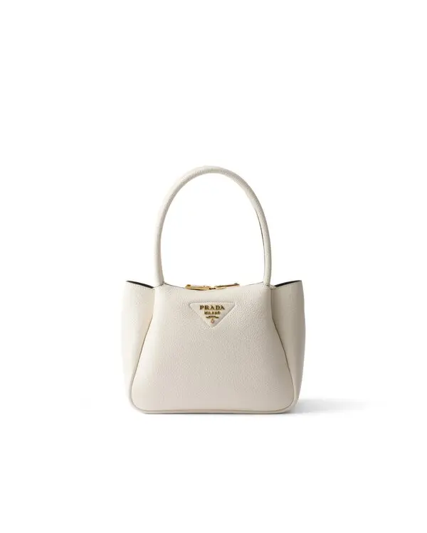 Prada Small Leather Bag - White