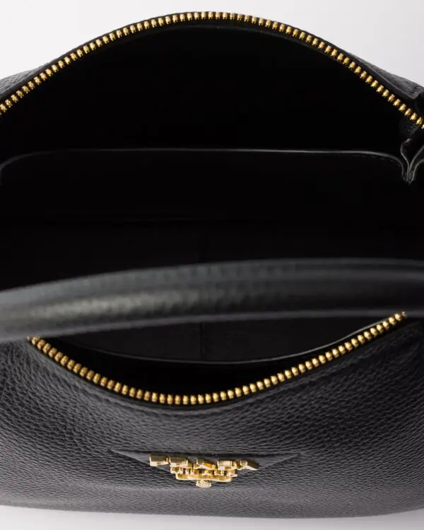 Prada Small Leather Bag - Black