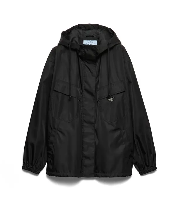 Prada Re-nylon Hooded Blouson Jacket