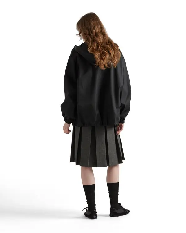 Prada Re-nylon Hooded Blouson Jacket