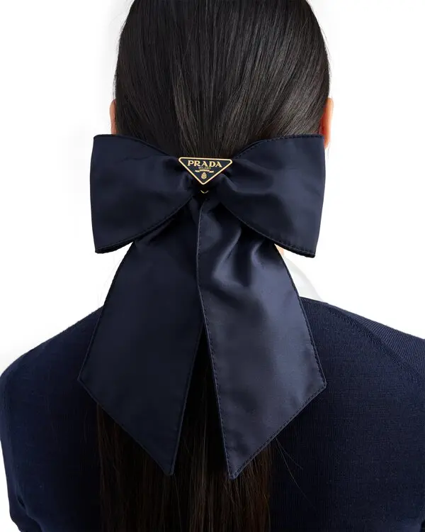 Prada Re-nylon Hair Clip - Blue