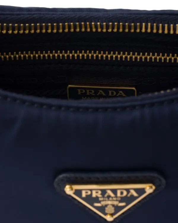 Prada Re-edition 2005 Re-nylon And Saffiano Mini Bag - Blue