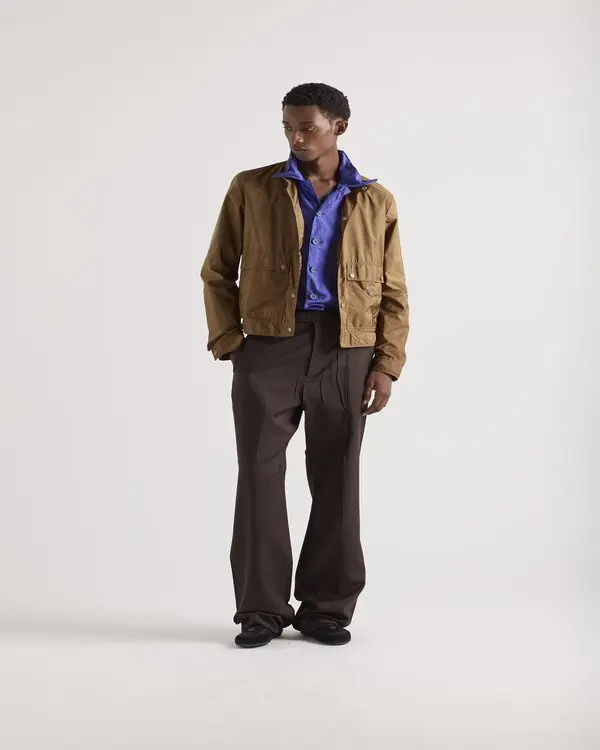 Prada Re-nylon Jacket - Brown