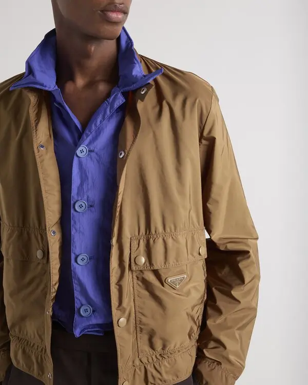 Prada Re-nylon Jacket - Brown