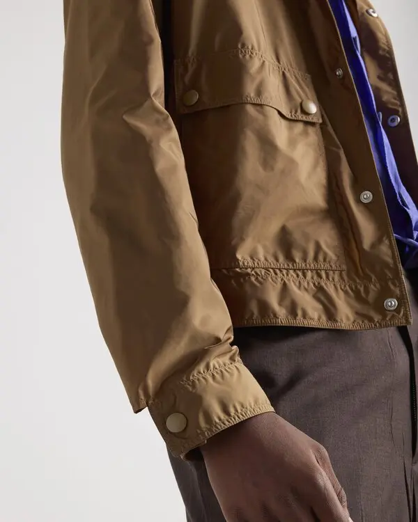 Prada Re-nylon Jacket - Brown