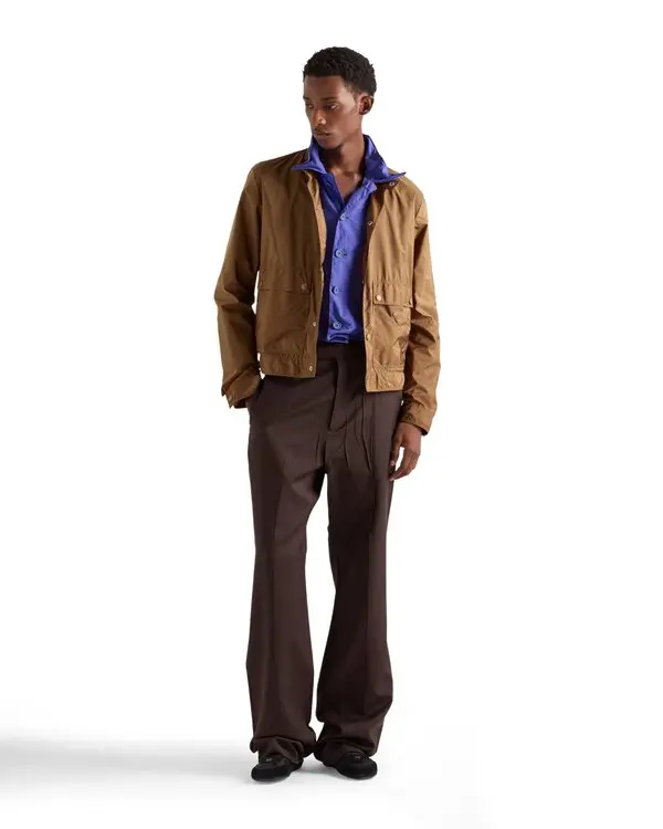 Prada Re-nylon Jacket - Brown