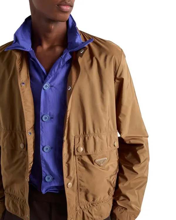 Prada Re-nylon Jacket - Brown