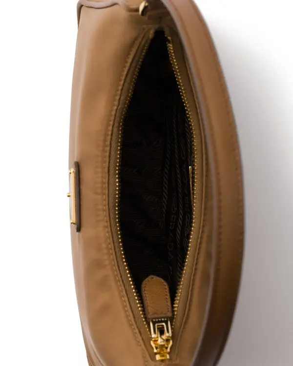 Prada Re-edition 2005 Re-nylon And Saffiano Mini Bag - Brown