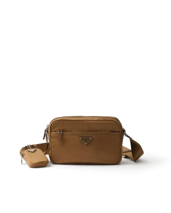 Prada Re-nylon Shoulder Bag - Brown