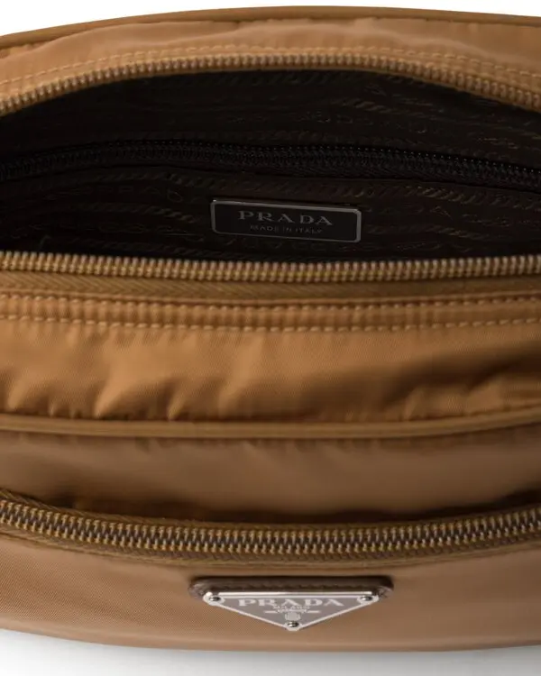 Prada Re-nylon Shoulder Bag - Brown