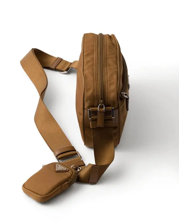 Prada Re-nylon Shoulder Bag - Brown