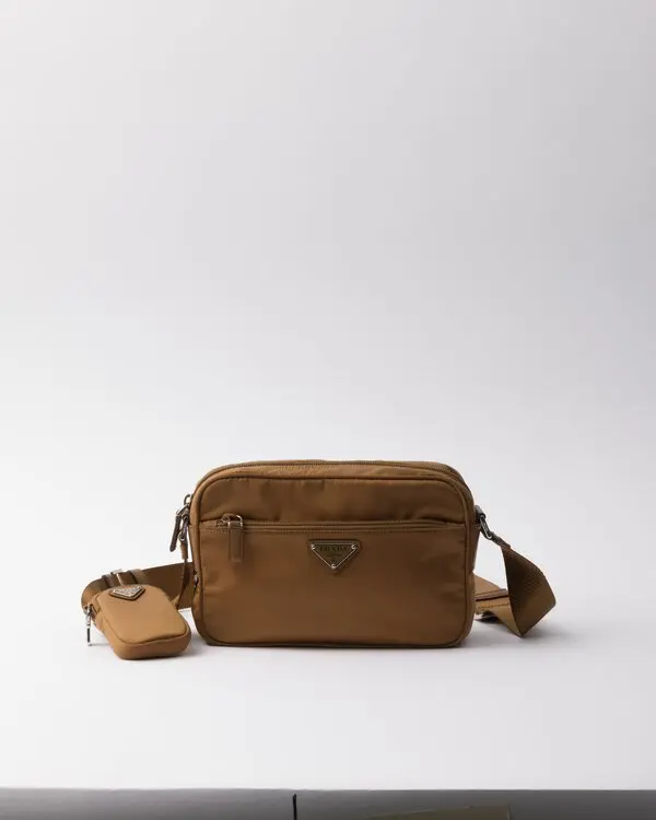 Prada Re-nylon Shoulder Bag - Brown