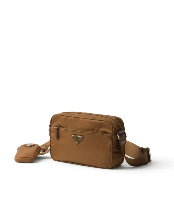 Prada Re-nylon Shoulder Bag - Brown