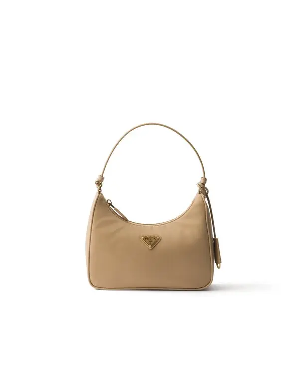 Prada Re-edition 2005 Re-nylon And Saffiano Mini Bag - Brown