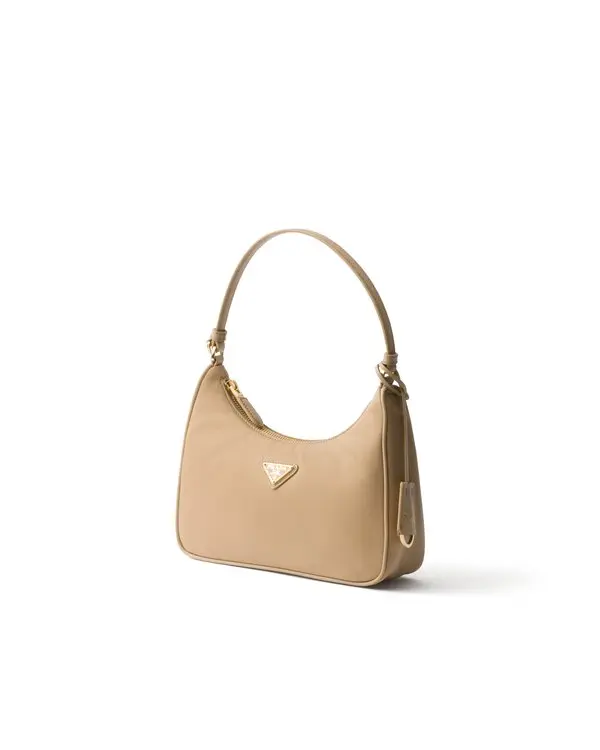 Prada Re-edition 2005 Re-nylon And Saffiano Mini Bag - Brown